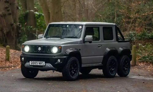 Modded Suzuki Jimny Has the Spirit of a 6x6 G-Wagon